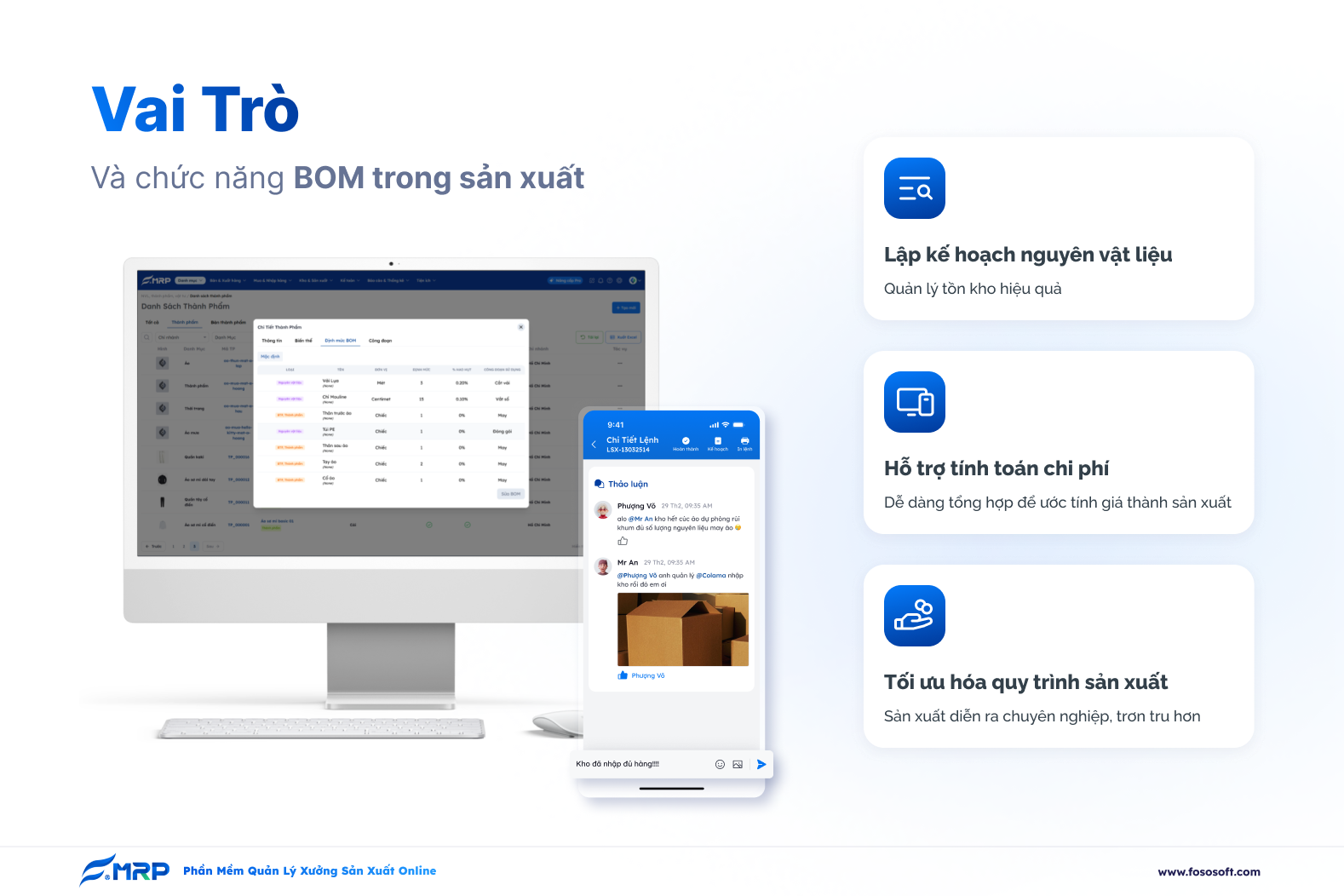 BOM là gì? Vai trò, chức năng của BOM trong sản xuất